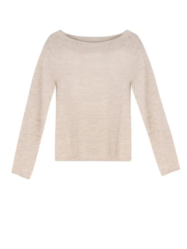 Max Mara Faretra" Jumper With Detachable Shawl - No