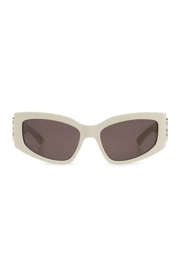 Balenciaga Bossy Cat-eye Sunglasses - Gray
