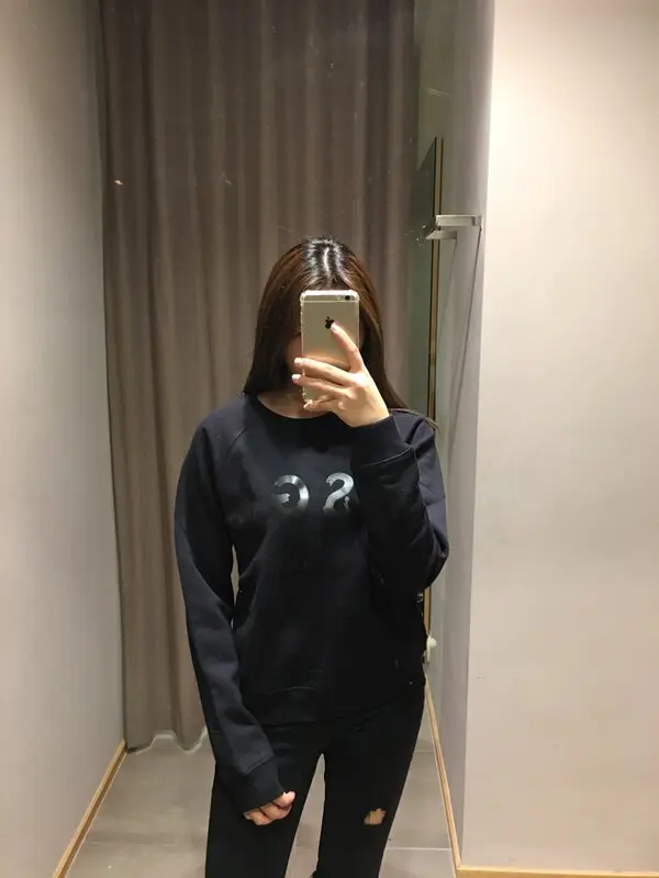MSGM Printed Crewneck Sweatshirt