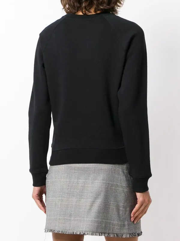 MSGM Printed Crewneck Sweatshirt