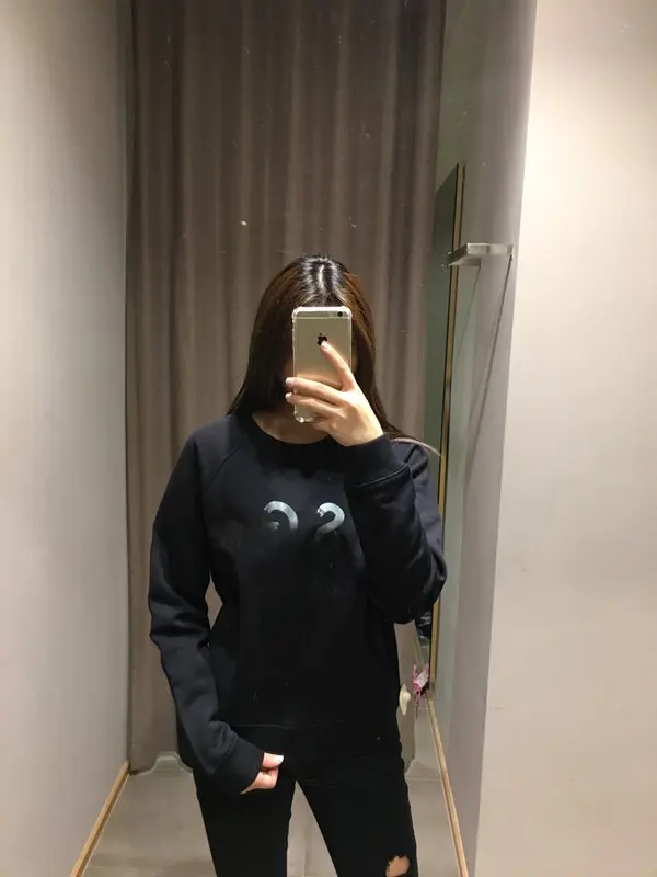 MSGM Printed Crewneck Sweatshirt