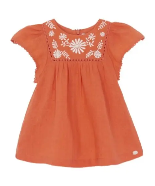 TARTINE ET CHOCOLAT Embroidered Dress