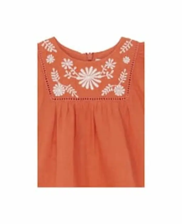 TARTINE ET CHOCOLAT Embroidered Dress