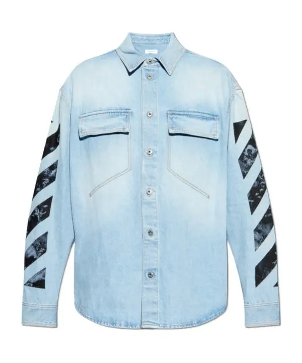 Off-White Fresco Button-up Denim Shirt