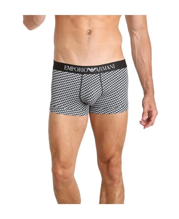 Emporio Armani Printed Boxer Panties - Nude