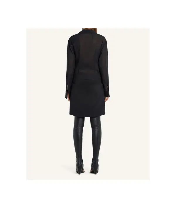 COURREGES Two-pocket Shirt - Black