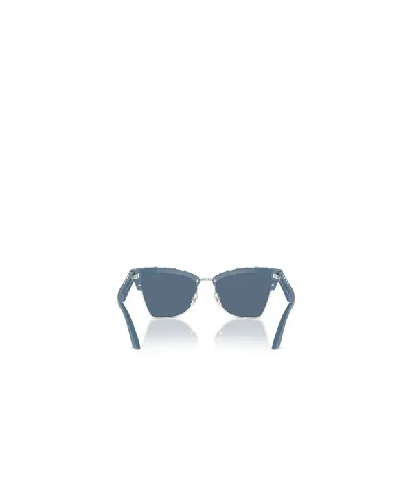 JIMMY CHOO Maxime Butterfly Frame Sunglasses - Blue
