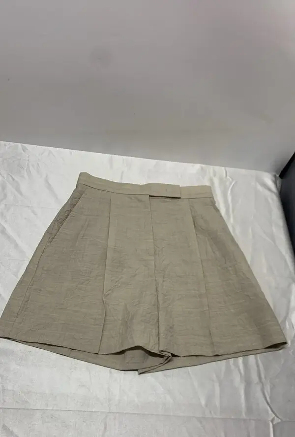 Max Mara Abisso Pleated Shorts - Beige