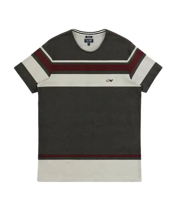 Emporio Armani Round Collar Logo T-shirt