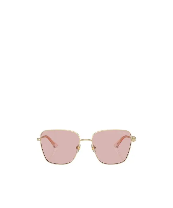 JIMMY CHOO Square Frame Sunglasses - Nude