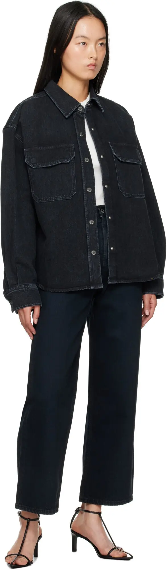 AGOLDE High-rise Wide-leg Jeans