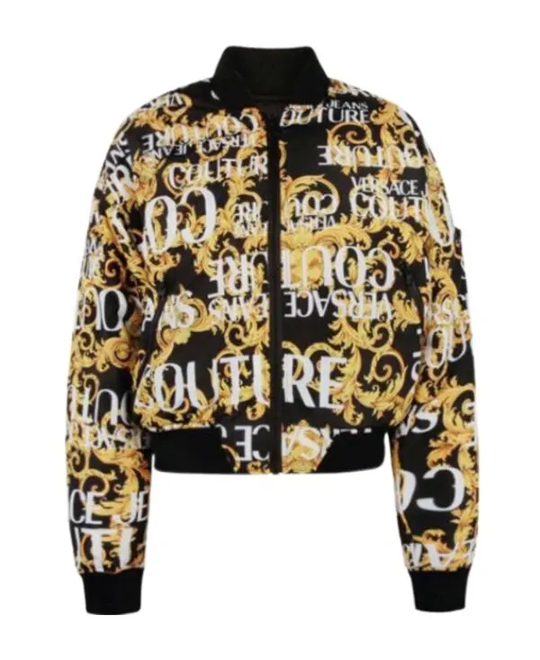 Versace Baroque Printed Zip-up Jacket