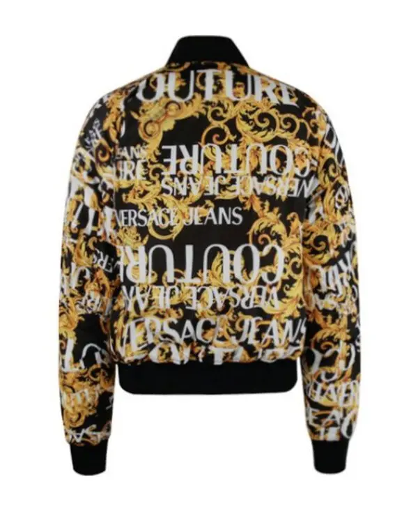 Versace Baroque Printed Zip-up Jacket