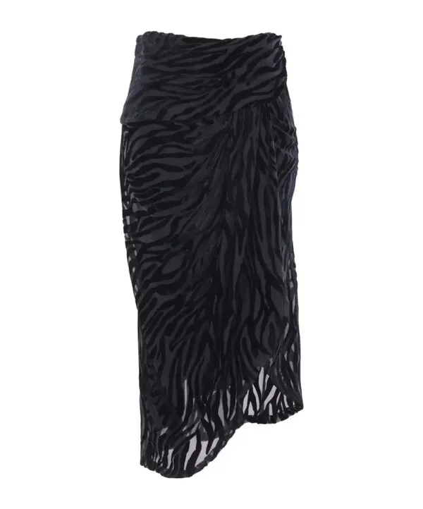 Isabel Marant Étoile Cristie Asymmetric Hem Skirt