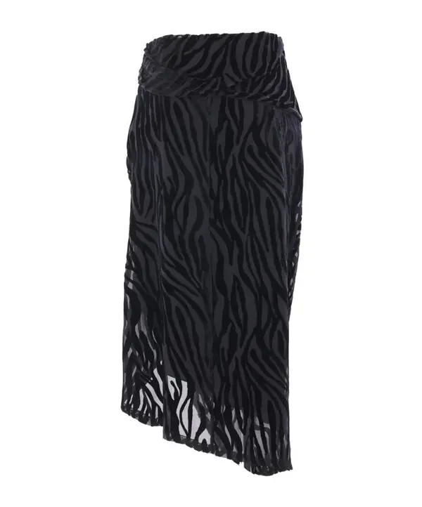 Isabel Marant Étoile Cristie Asymmetric Hem Skirt