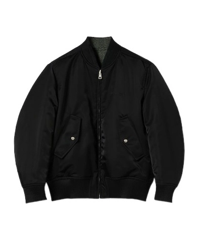 Gucci Herringbone Mouliné Bomber Jacket