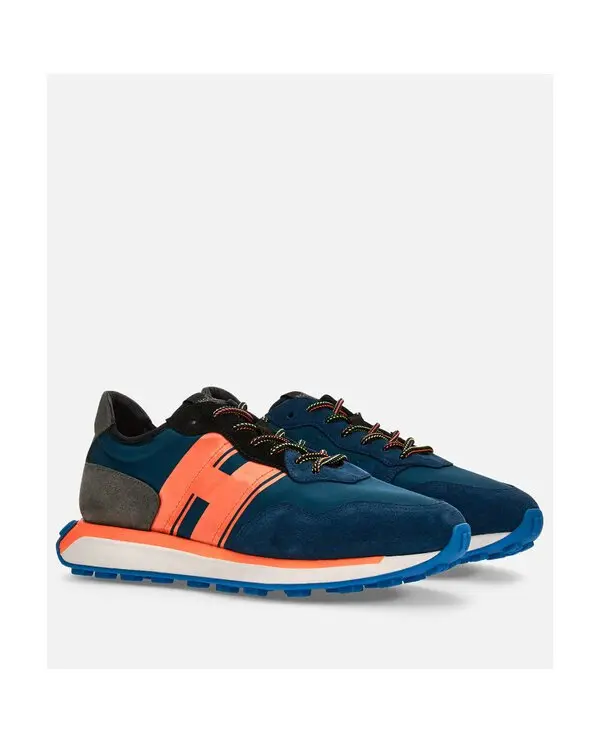 Hogan H601 Lace-up Sneakers - Blue