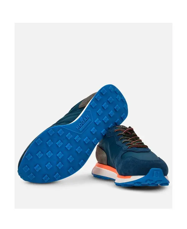Hogan H601 Lace-up Sneakers - Blue