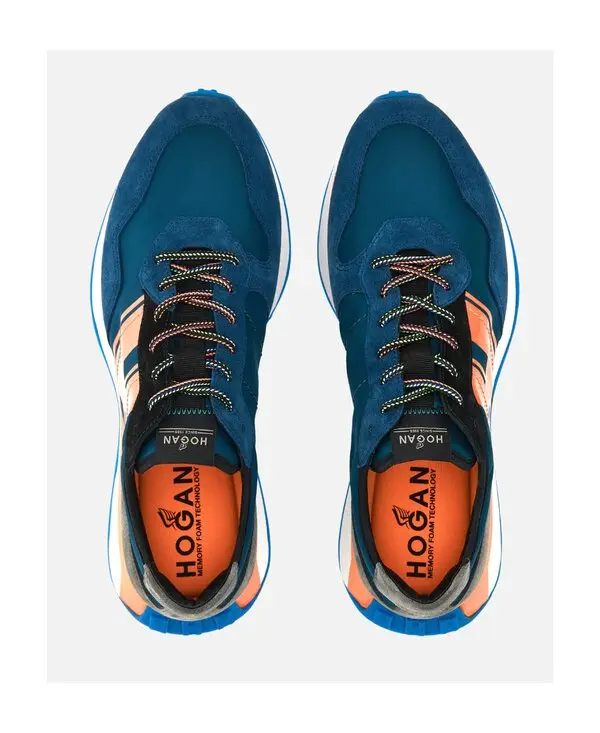 Hogan H601 Lace-up Sneakers - Blue