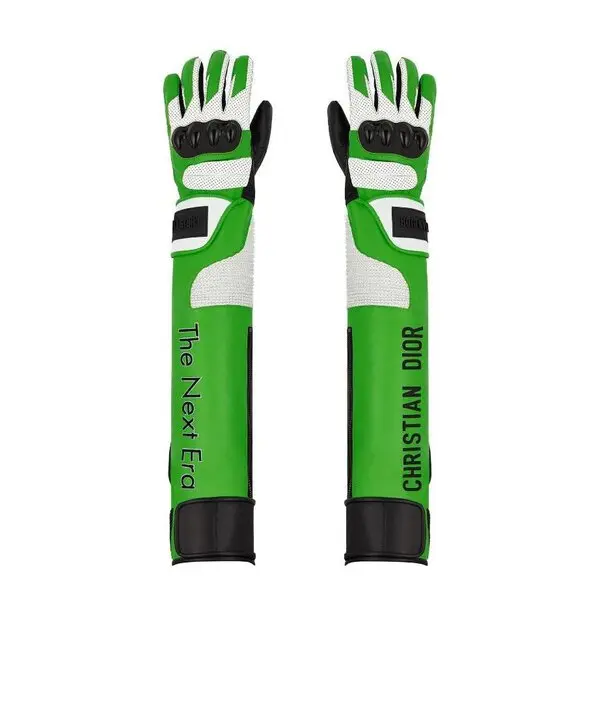Dior X D-air Lab Long Gloves - Green
