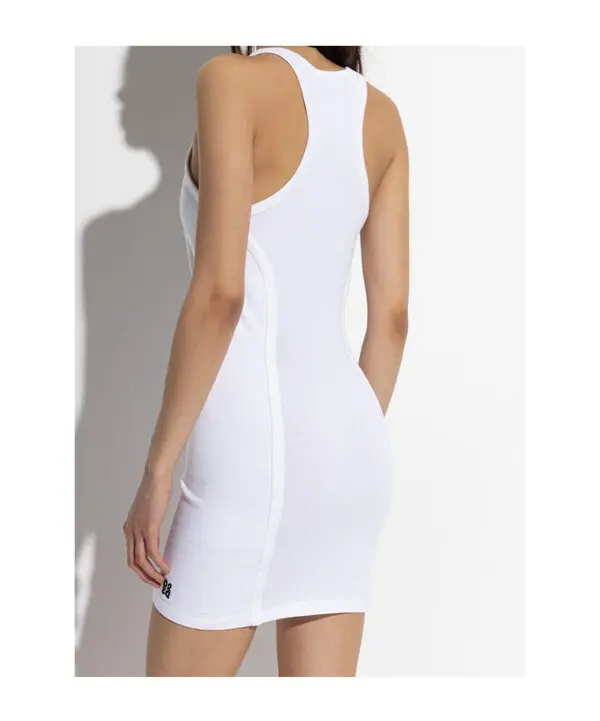 Dsquared2 Logo Embroidered Sleeveless Mini Dress