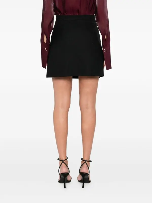 Antonelli Firenze Side Pocket Mini Skirt - Black