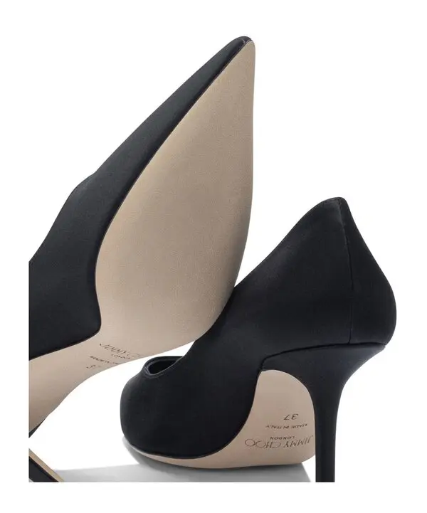 JIMMY CHOO Love 85 Pointed-toe Stiletto Pumps - Black