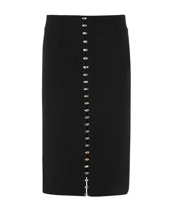 Blumarine Hook Detail Midi Skirt