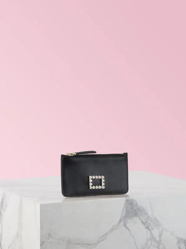 ROGER VIVIER Rhinestone-embellished Wallet