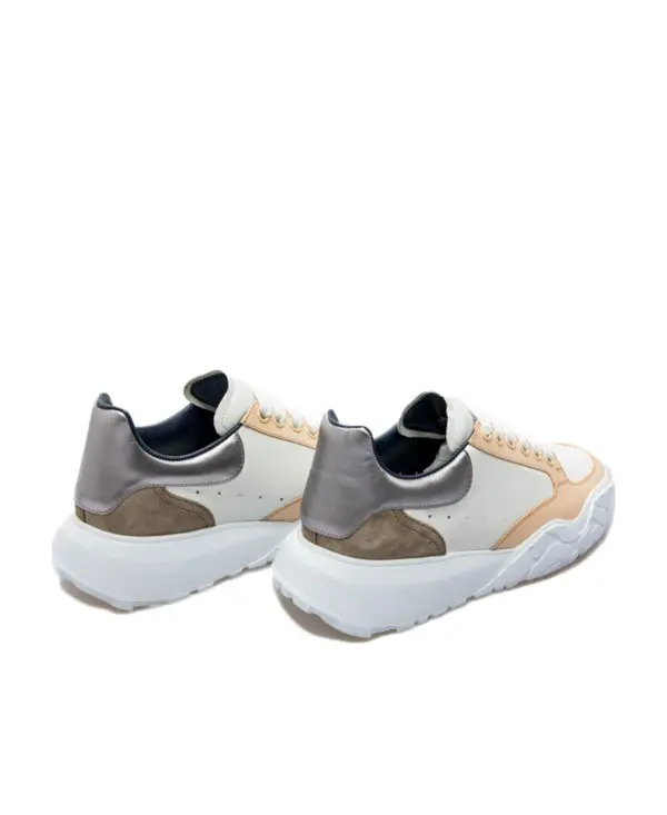 Alexander McQueen Paneled Lace-up Sneakers