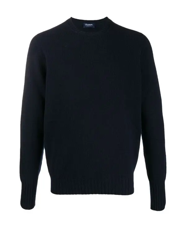 DRUMOHR Crew Neck Jumper - Black