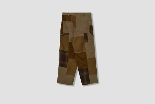 Comme Des Garçons Patchwork Wide-leg Pants