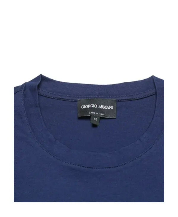 Giorgio Armani T-shirt With Round Neck And Short Sleeves