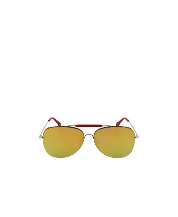Zadig&Voltaire Aviator Frame Sunglasses - Yellow