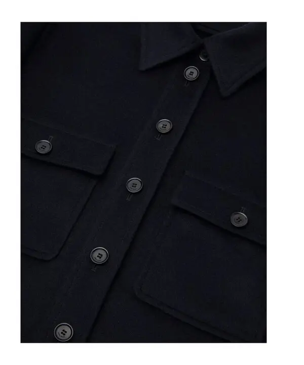 Loro Piana Buttoned Pocket Overshirt