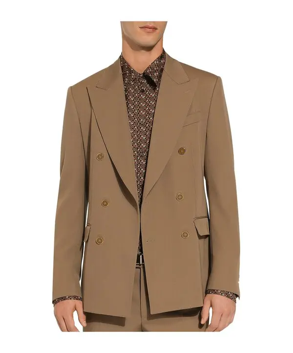 Dolce & Gabbana Double-breasted Gabardine Jacket