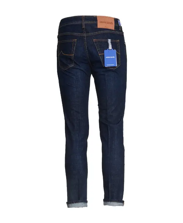 Jacob Cohen Mid-rise Straight-leg Jeans - Black