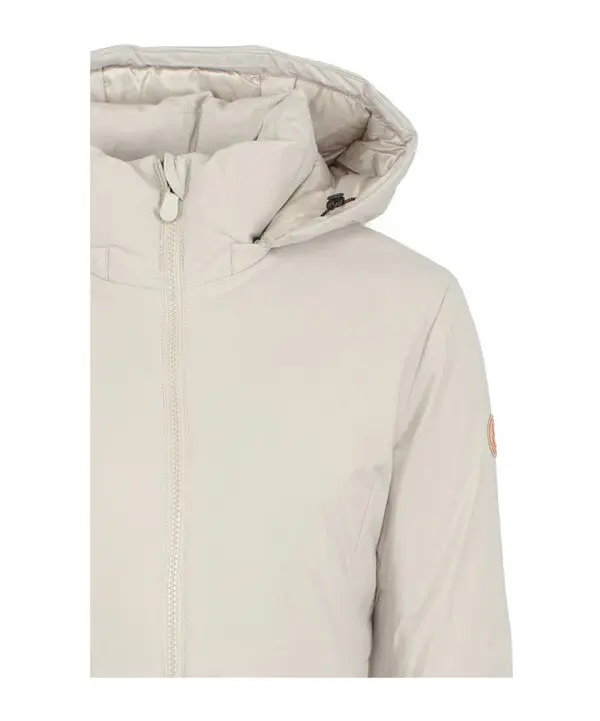 SAVE THE DUCK Hooded Zip-front Coat