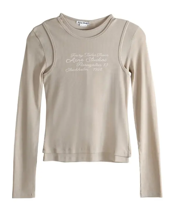 Acne Studios Layered Long Sleeve T-shirt