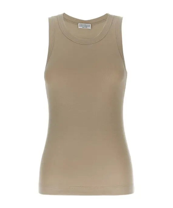 Brunello Cucinelli Embellished Tank Top
