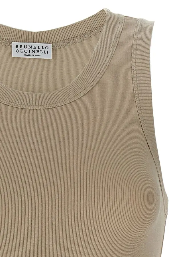 Brunello Cucinelli Embellished Tank Top