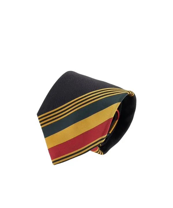 VIVIENNE WESTWOOD Classic Striped Neck Tie - Black