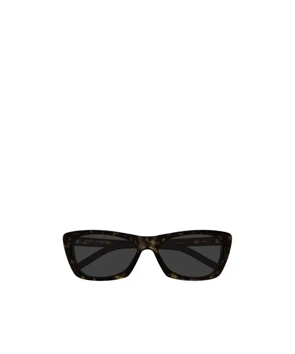 Saint Laurent Rectangle Frame Sunglasses - Black
