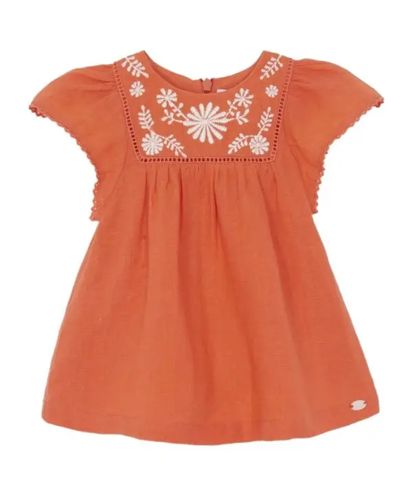 TARTINE ET CHOCOLAT Embroidered Dress