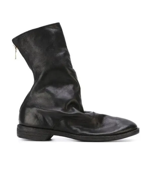 Guidi Zip Up Leather Boots