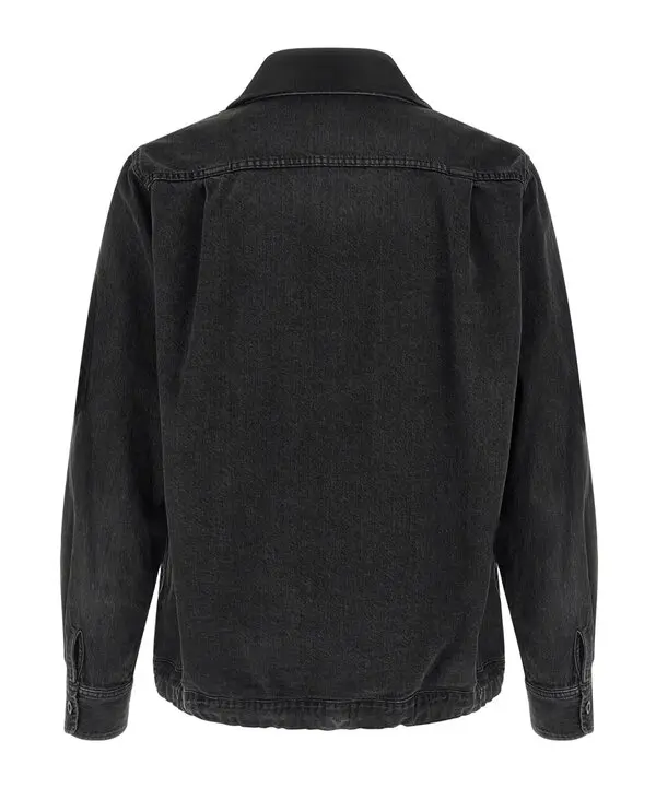 Sacai Panelled Zip Denim Jacket - No