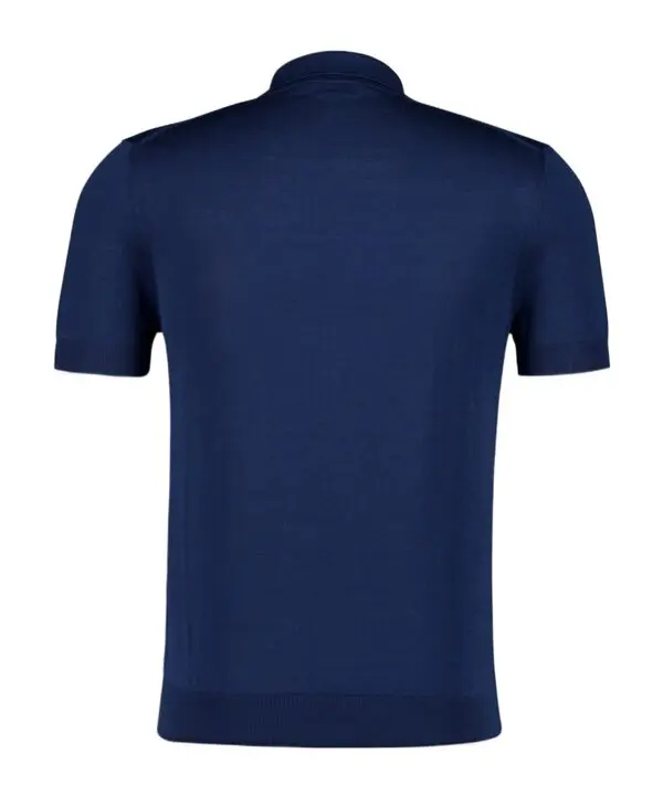TOM FORD Short-sleeved Knitted Polo Shirt
