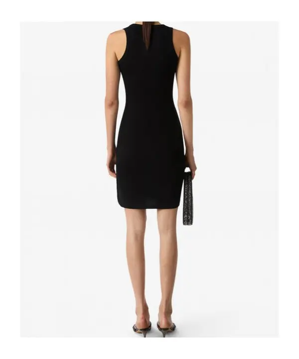 Coperni Ribbed Crewneck Sleeveless Dress