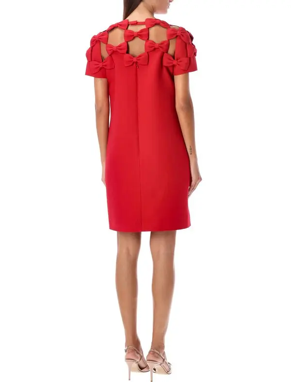 Valentino Garavani Short-sleeved Cut-out Dress