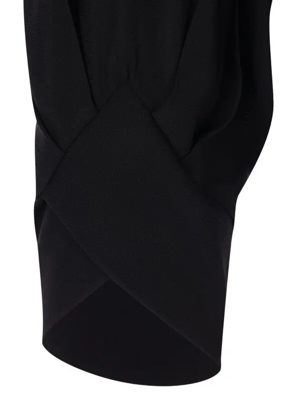 Elisabetta Franchi Short-sleeved Belted Blouse